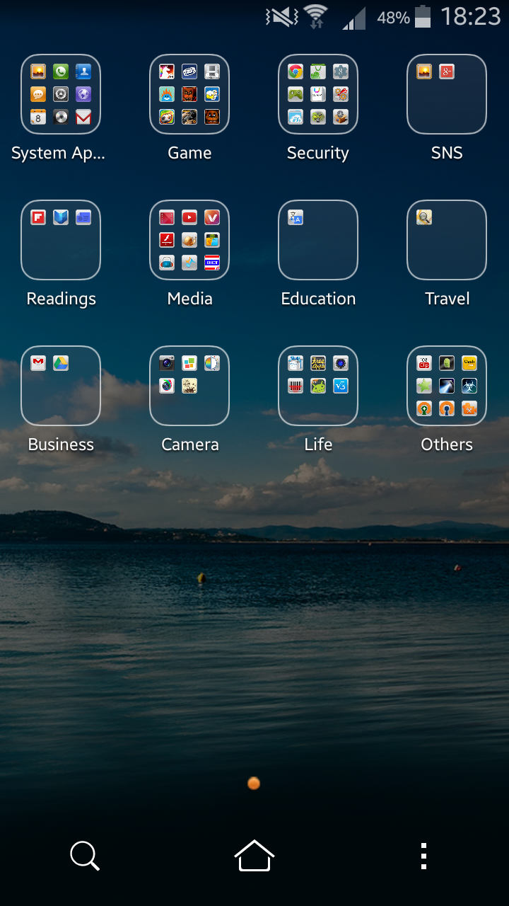 Droidsloco: [360Launcher] Launcher สวยใสสไตร์สามร้อยหกสิบ (360)