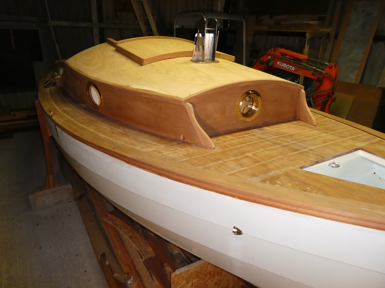 Beniguet - A Sail Boat Built In Wood: Coach Roof Coamings and Trims