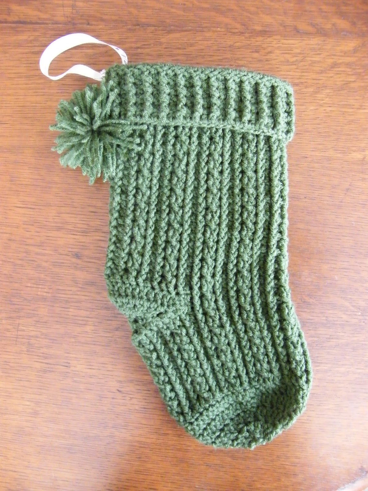 Traditionally Emily: Cable Christmas Stocking Pattern