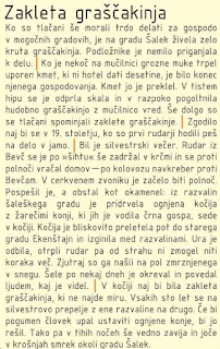 Nekoč in danes / Then and now: Grad Šalek, Velenje, Slovenija