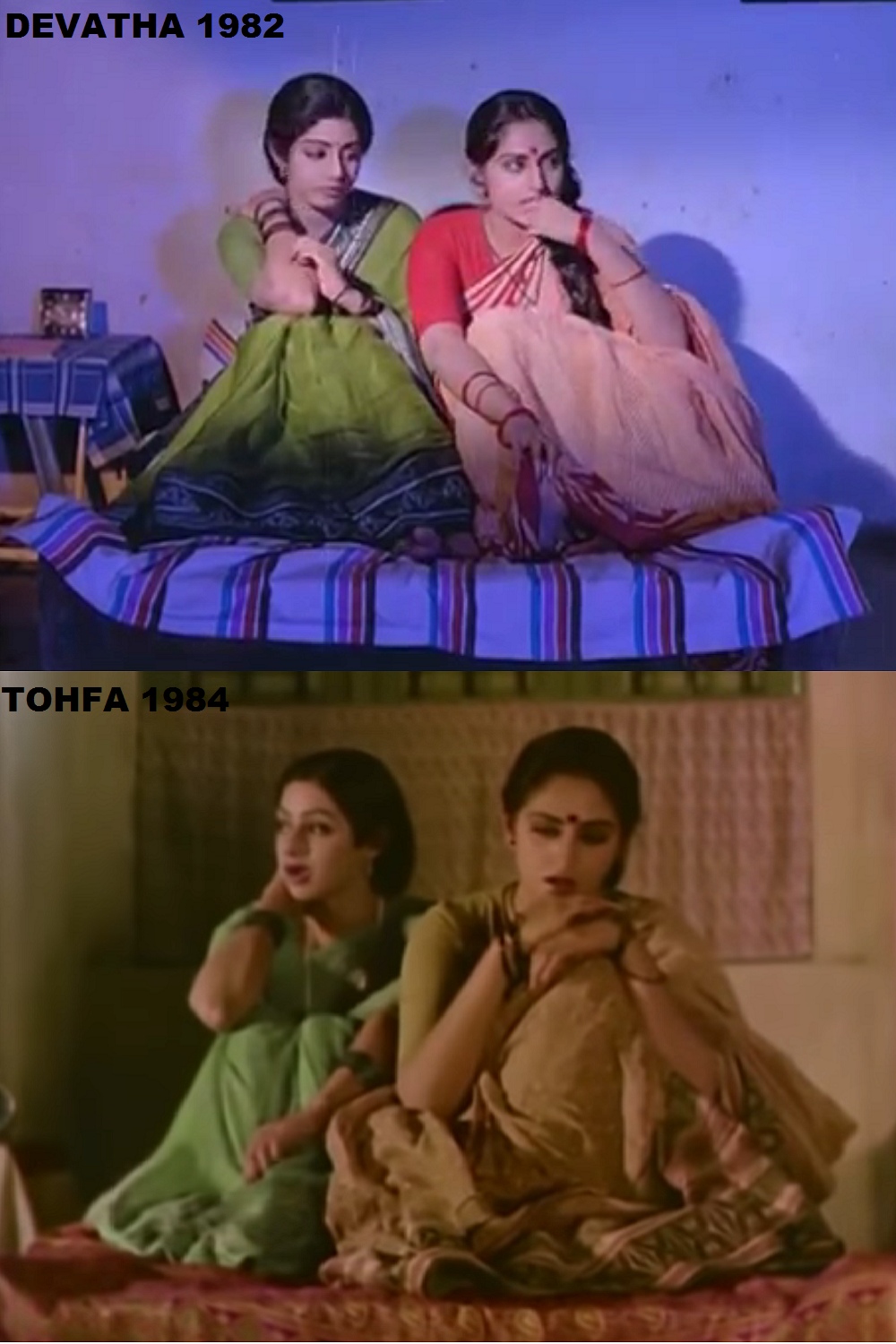 Sridevi: Rare Pics: Tohfa Silver Jubilee Party: Sridevi, Jaya Prada ...