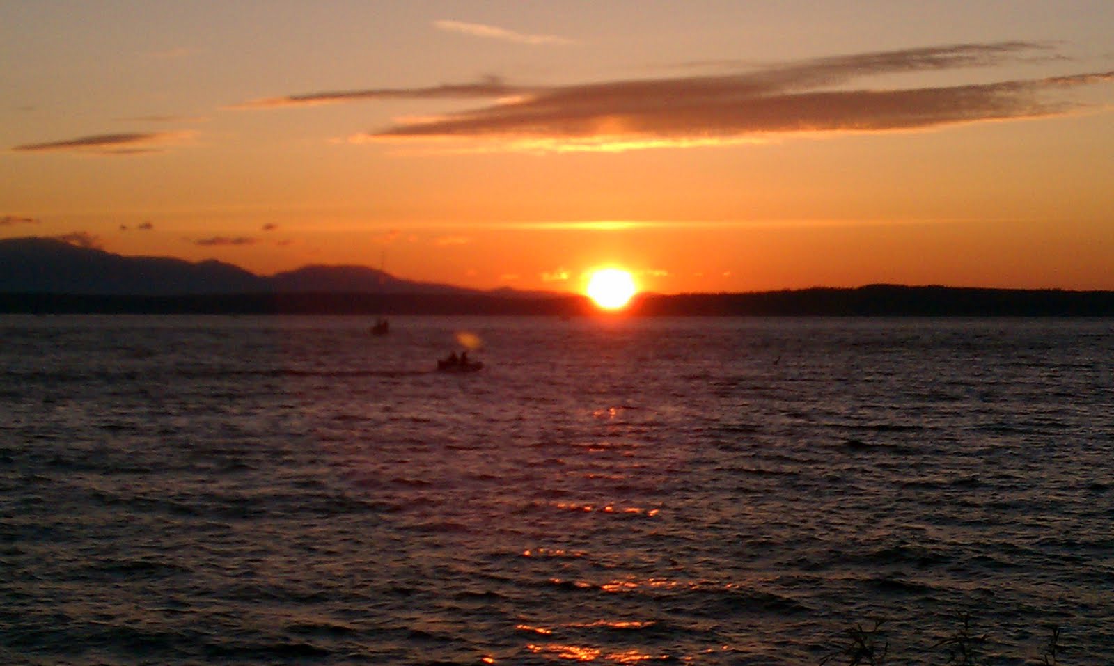 Pacific Northwest Seasons: Golden Gardens Sunset: Seattle Celebrates ...