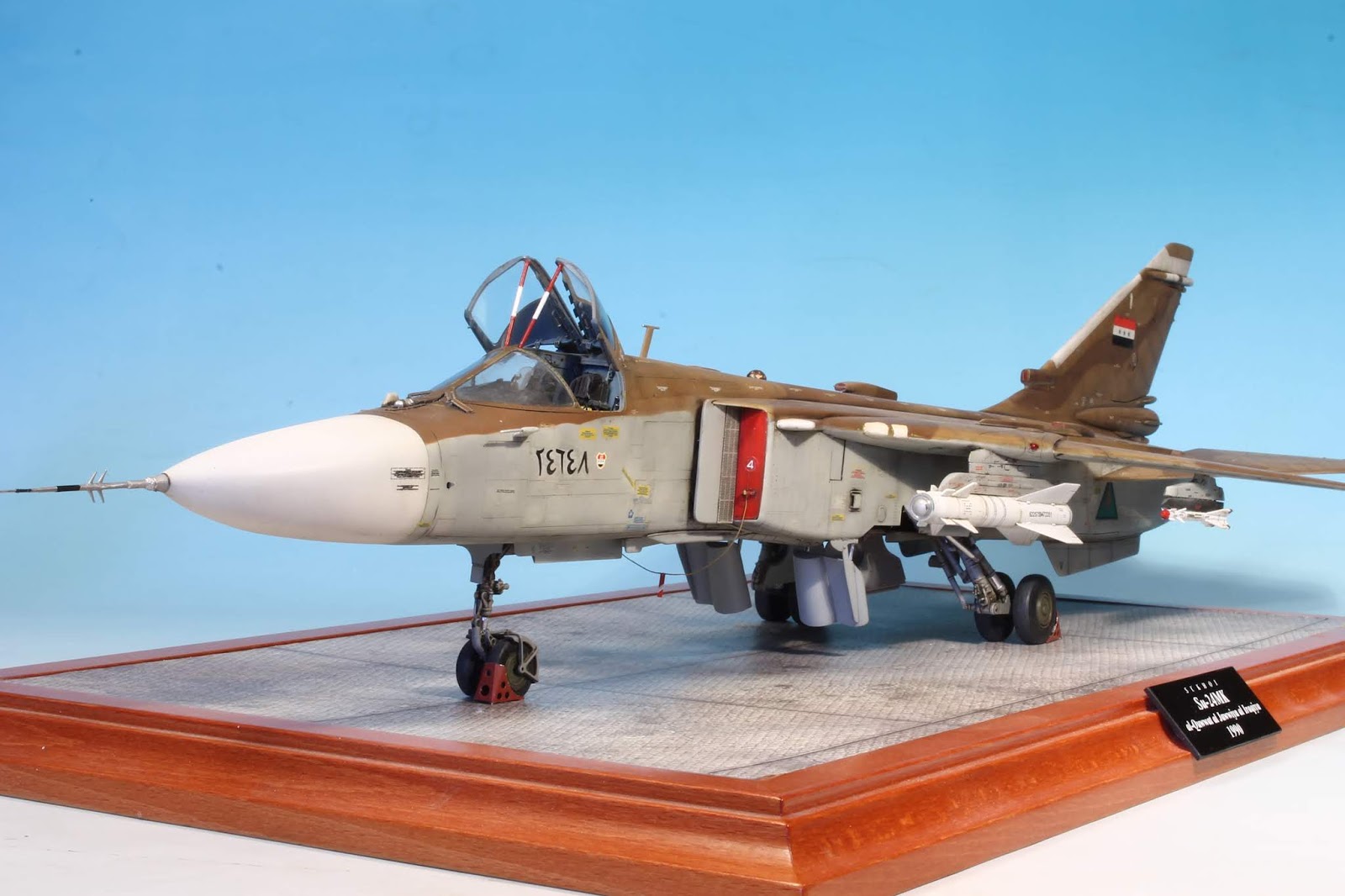 Istvan Michalko's scale models: Sukhoi Su-24MK Fencer-D, IRAQ AF, First ...