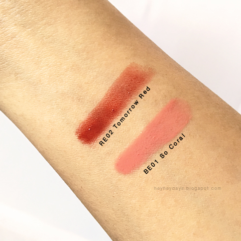 [REVIEW]: It’s My Bong Tint | Tomorrow Red [RE02] and So Coral [BE01 ...