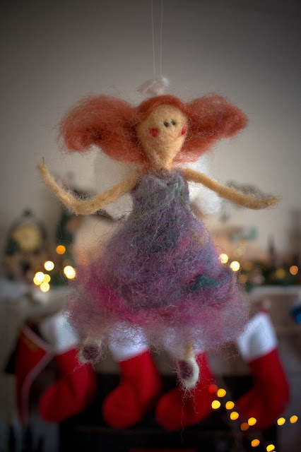 Lisa's Felted Art: ***Needle-Felted Angel***