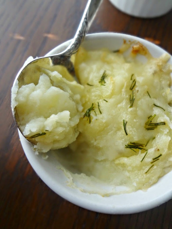 The Cooking Actress: Individual Baked Mashed Potatoes
