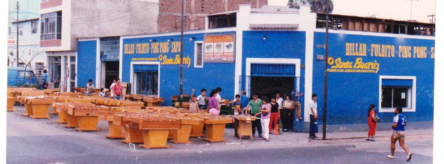 SANTA BEATRIZ, Juegos Recreativos: Historia de Juegos Santa Beatriz