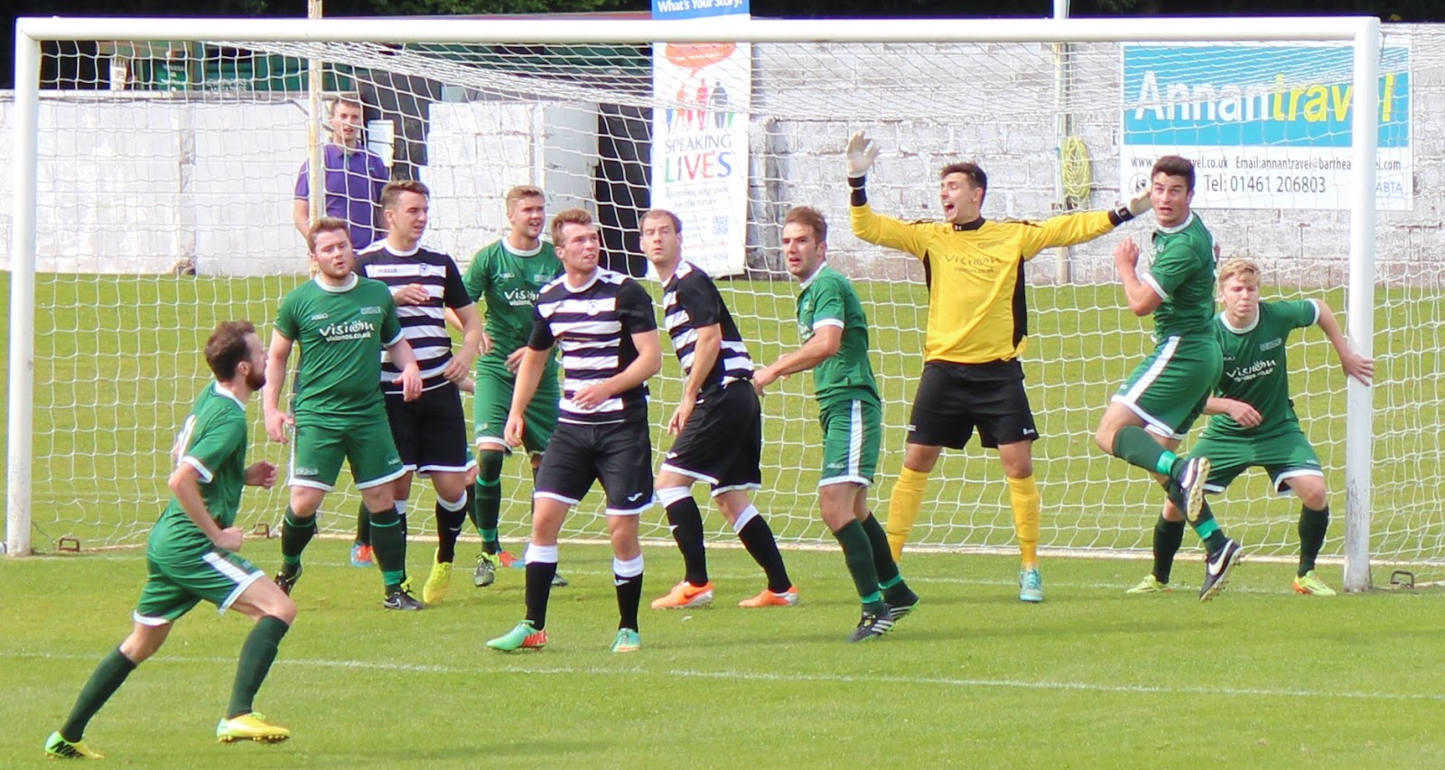 Gretna FC 2008: Gretna FC 2008 v University of Stirling