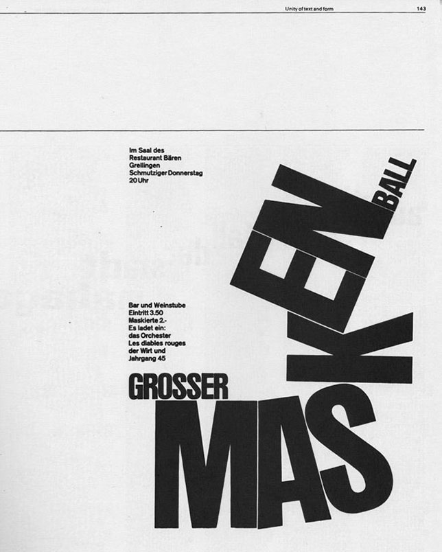 Artist of the day: Artist of the day, October 17: Emil Ruder, Swiss ...
