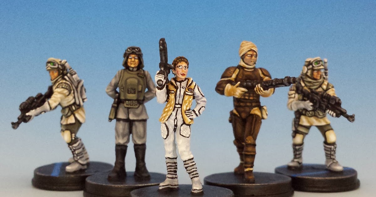 Oldenhammer in Toronto: Painted Star Wars Miniatures: Return to Hoth ...