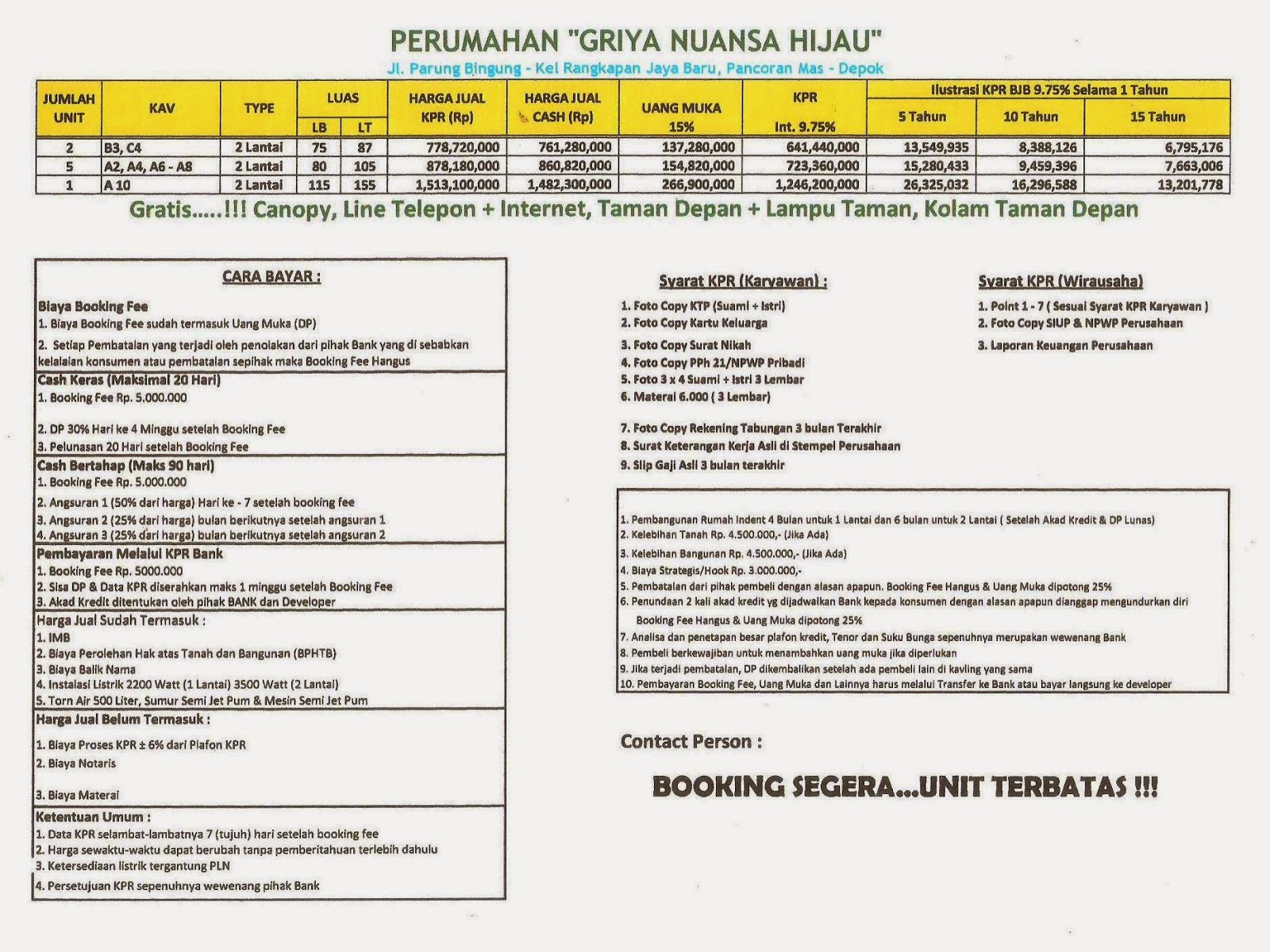 Rumah Mewah Konsep Minimalis: price list