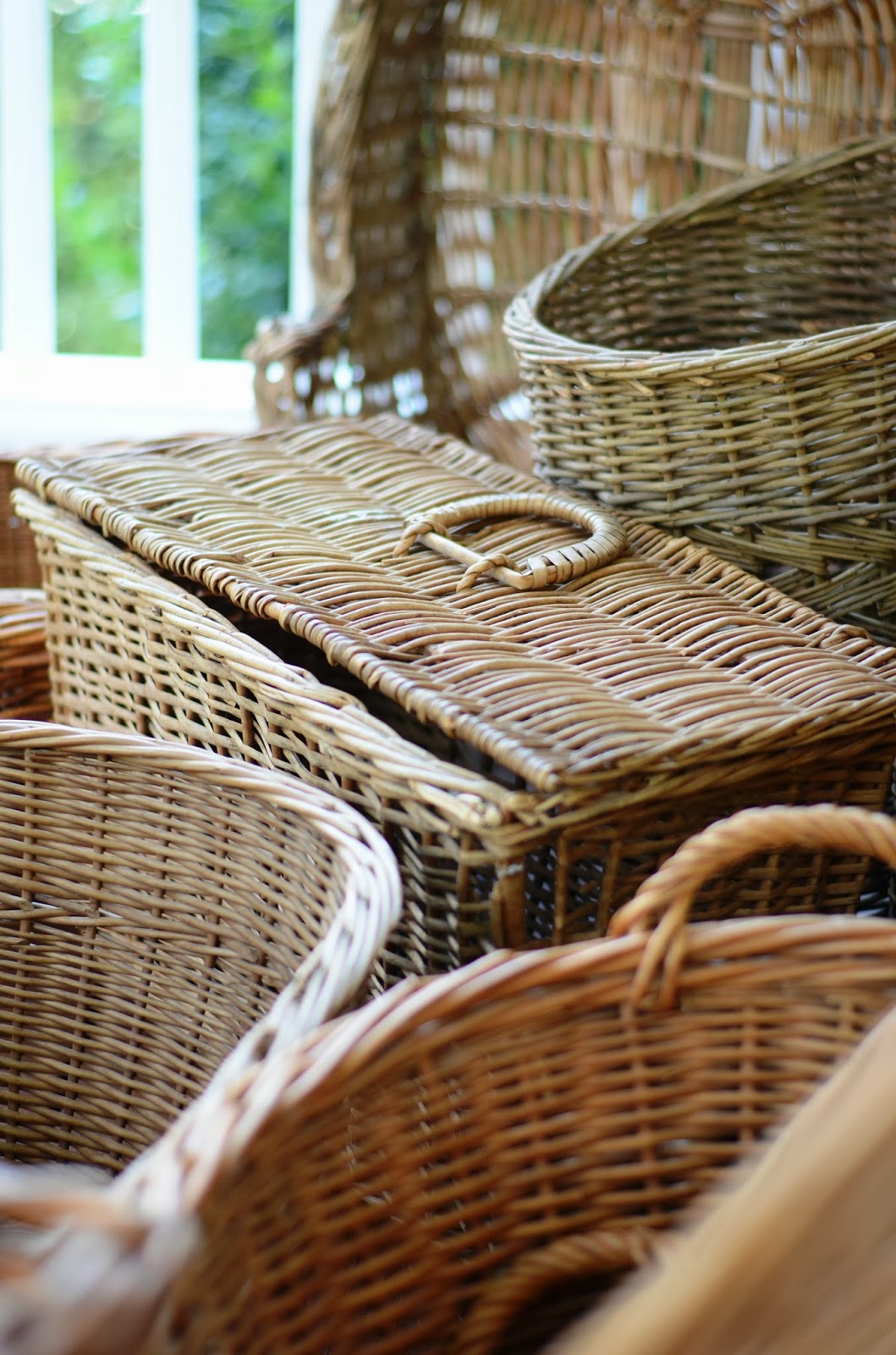 IRON & TWINE: Wicker Baskets