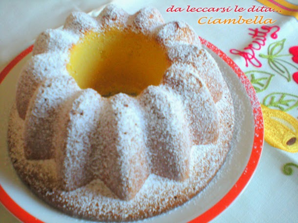 da leccarsi le dita...: CIAMBELLA all' ARANCIA