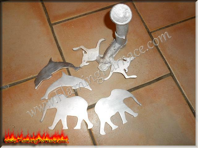 Foundry Sand Casting Project For My Kids Room ~ Metal casting projects