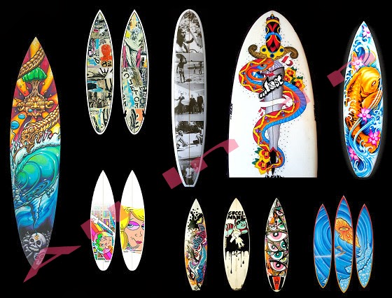 Surfboard Designs And Graphic ~ With My Journey