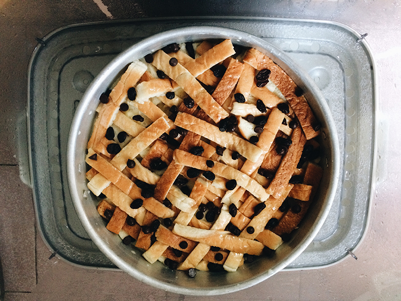 raihanahariff: Recipe: Steamed Bread Pudding