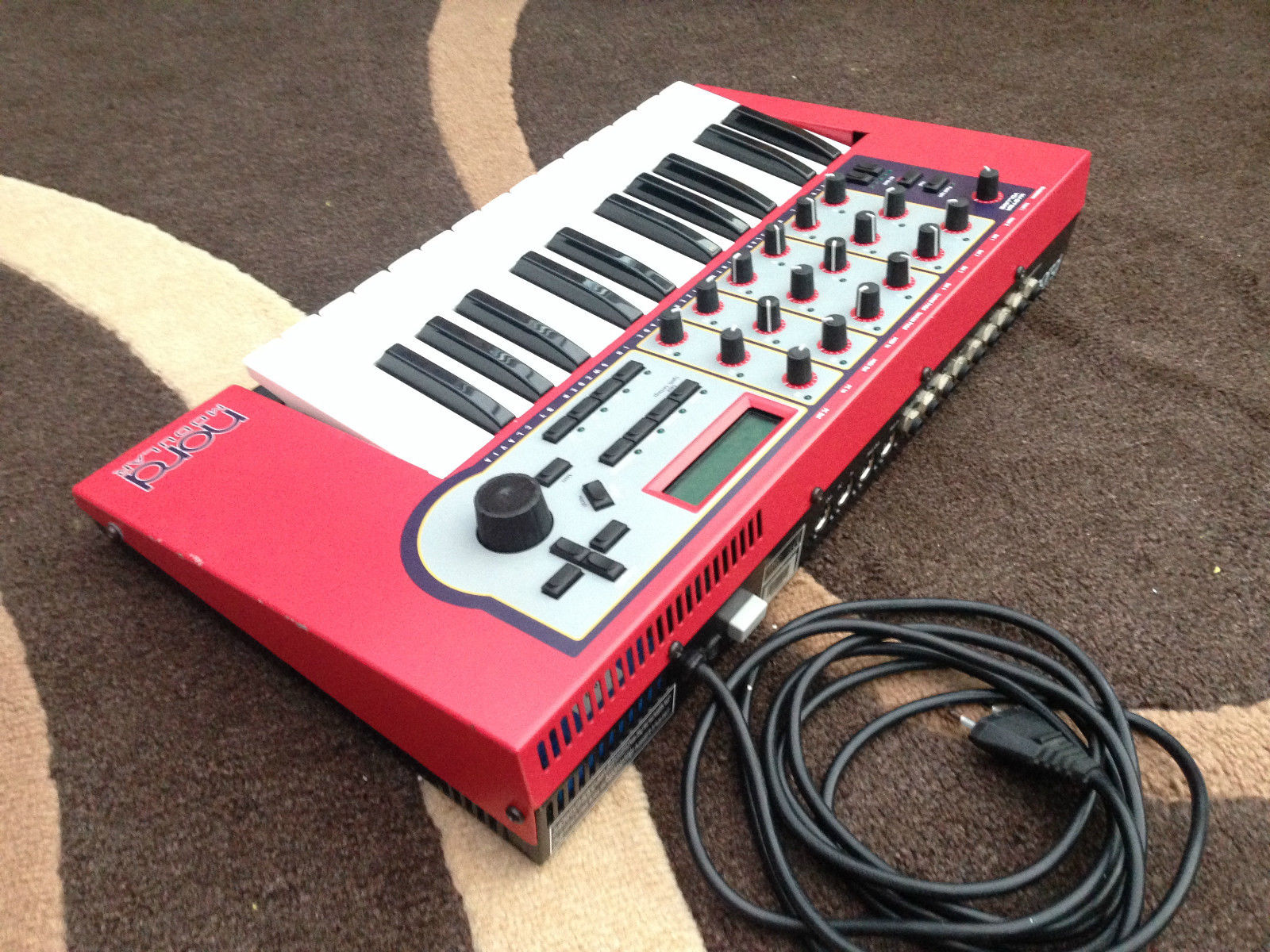 MATRIXSYNTH: Clavia Nord Modular G1 Keyboard Synth SN MA2018