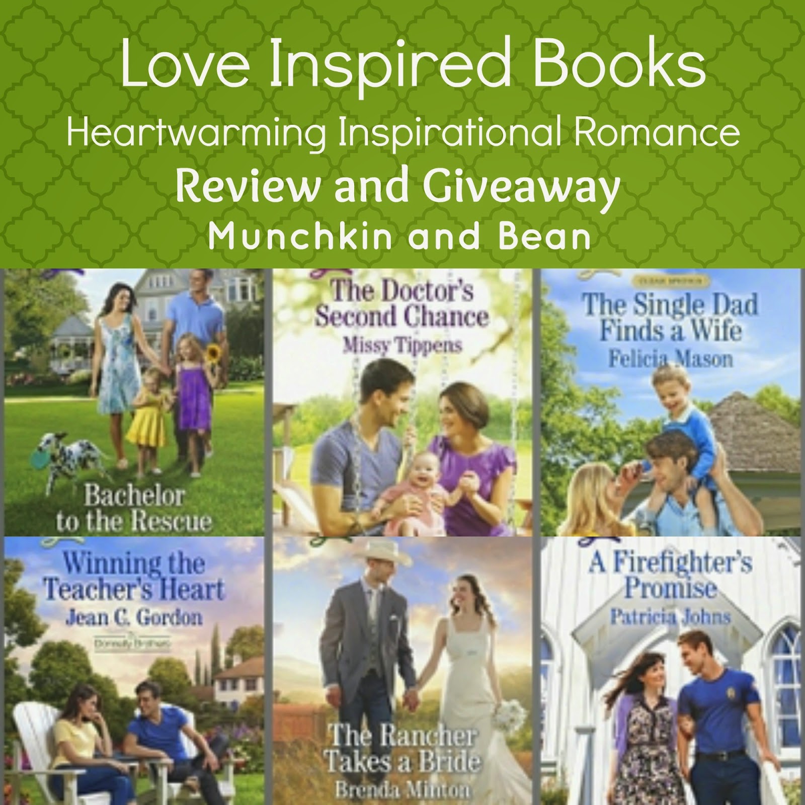Munchkin and Bean: Love Inspired Books Review and Giveaway
