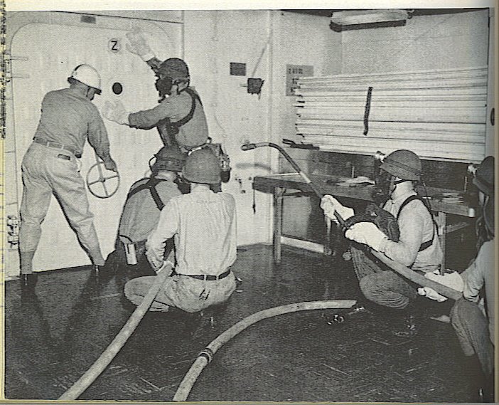 Four Bees: US Navy Combination Fire Nozzle, 1947, USCG Motor Lifeboat ...