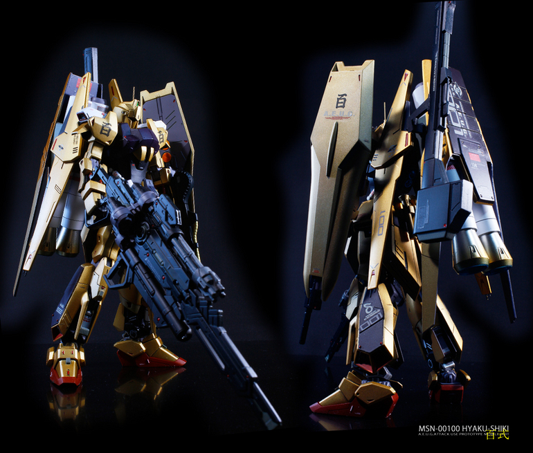 大光明株式會社: taka8's HGUC百式 重火力強化型