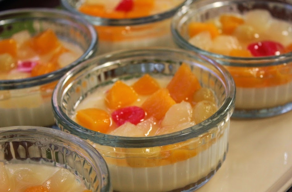 Beberapa Contoh Pudding Isi Buah - PUDDING SYALALA