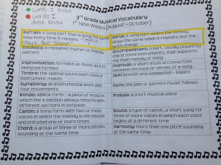 The Sweetest Melody: Music Interactive Notebooks, update