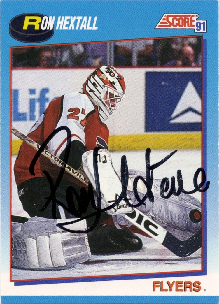 Signed DC: Ron Hextall