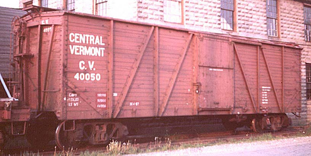 Central Vermont Railway: CV 40000-series Howe Truss Boxcars