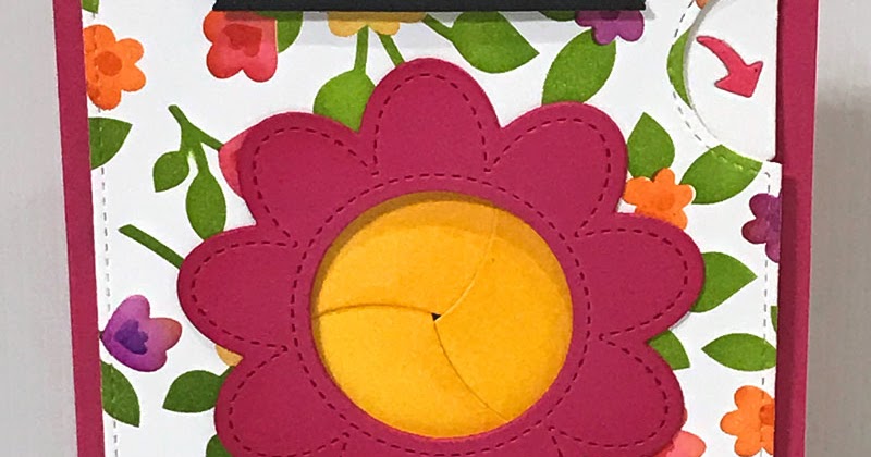 StampOwl's Studio: Floral Magic Iris Card