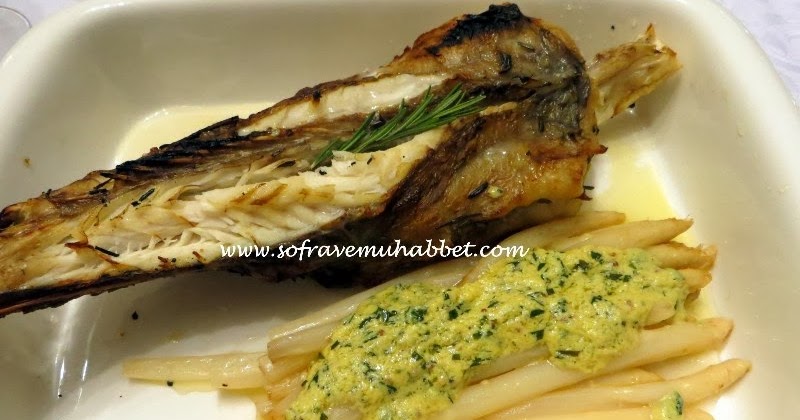 Sofra ve Muhabbet: BEARNAISE SOSLU KUŞKONMAZ YATAĞINDA FENER BALIĞI