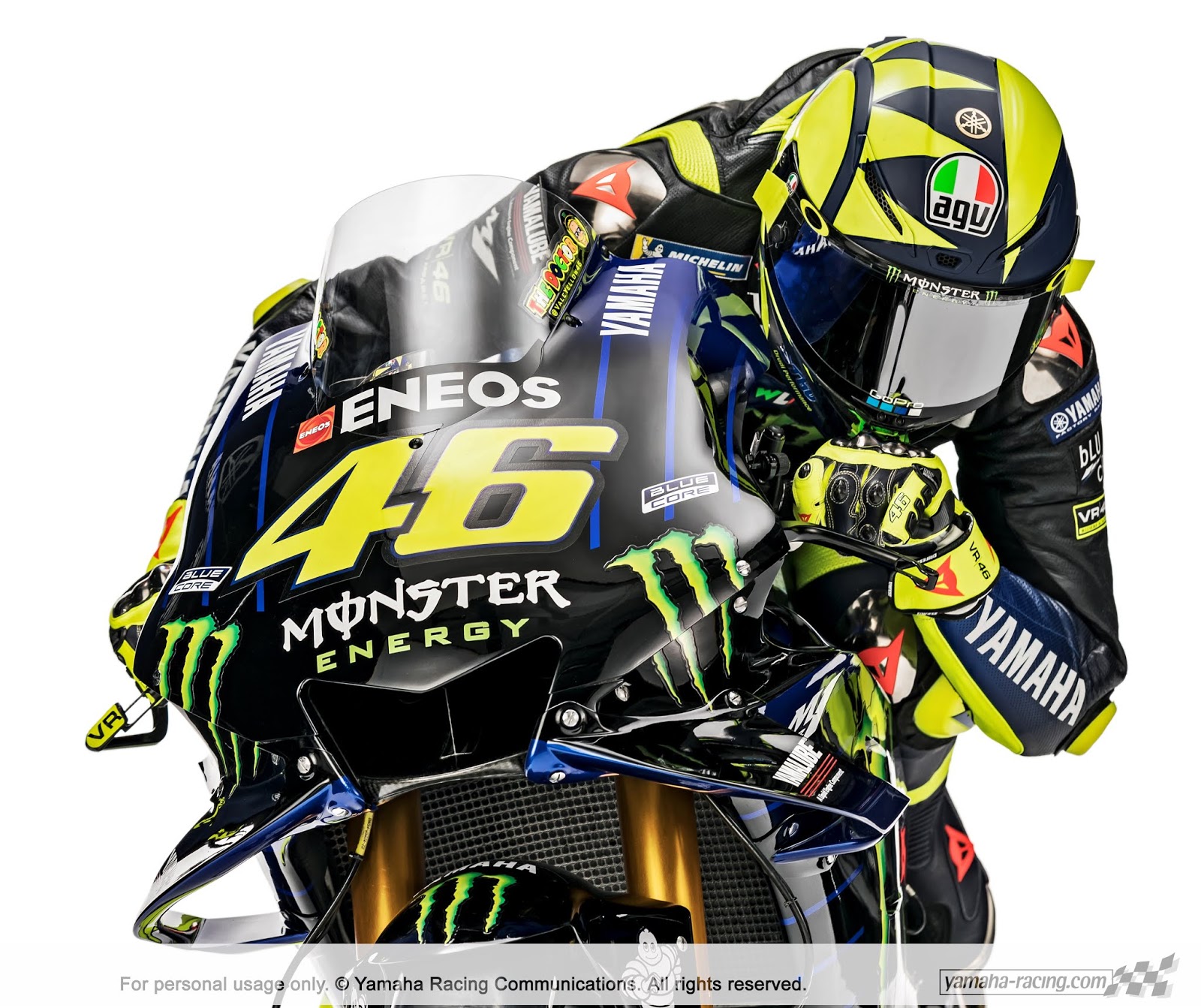 Racing Cafè: Yamaha YZR-M1 Team Monster Energy Yamaha MotoGP 2019