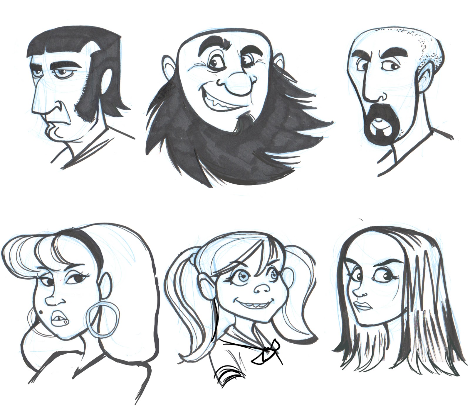 Art Cartoon Face at Joyce Collins blog