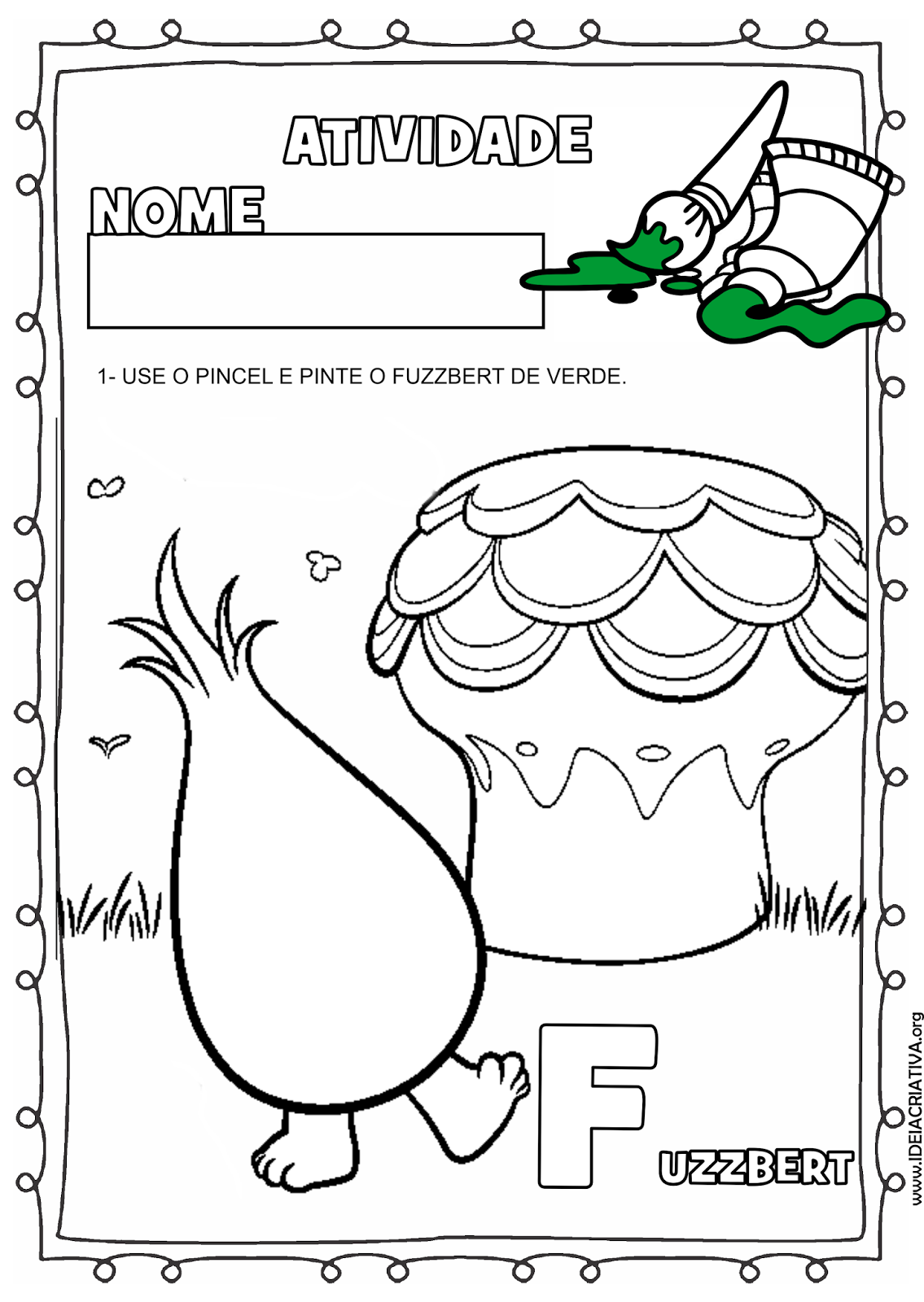 Atividades Cor Verde Maternal 1 - LIBRAIN