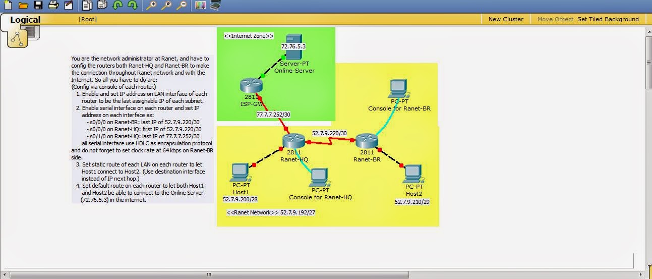 Basic Computer Networking Cisco Packet Tracer Static Route Images