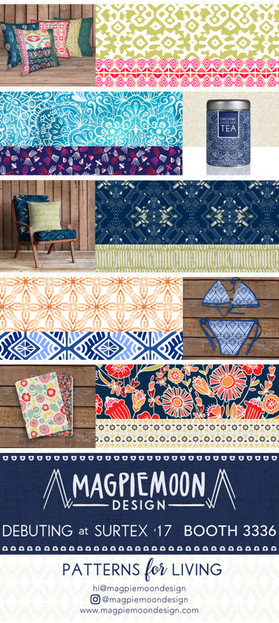 print & pattern: SURTEX 2017 - maggie moon design