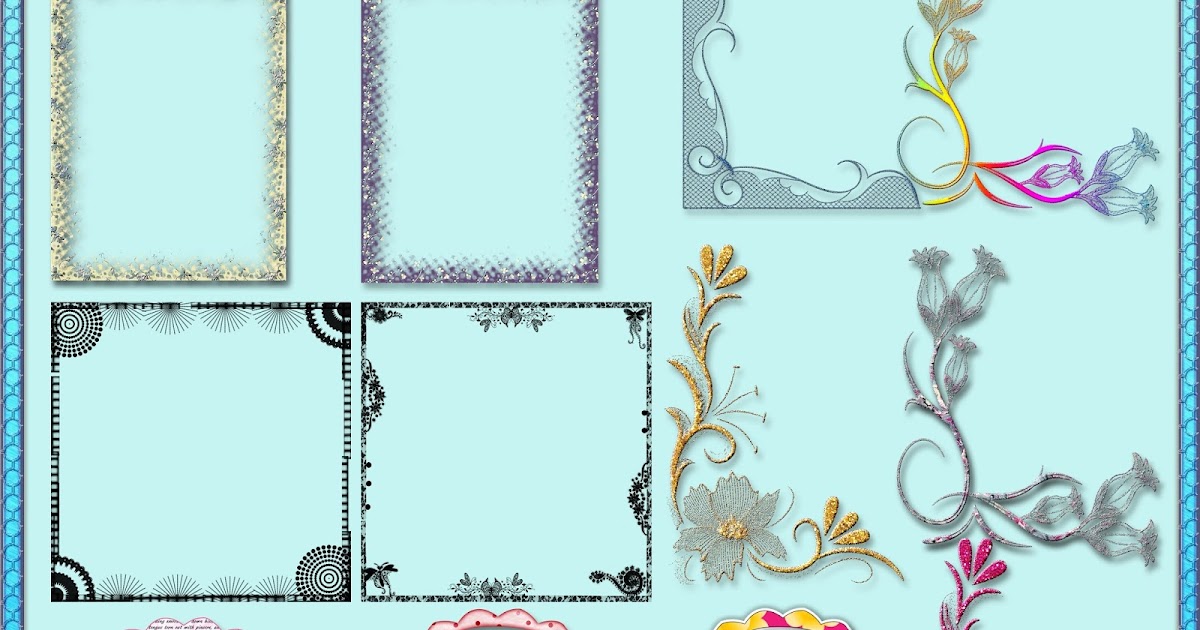 Welkom bij Creative Scrapmom: Fun in Borders, corners and frames