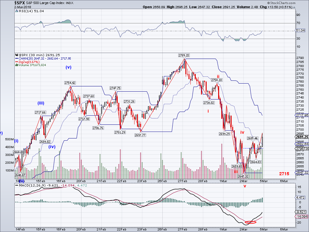 Trending Waves : Elliott Wave Stock Market Update - March 2