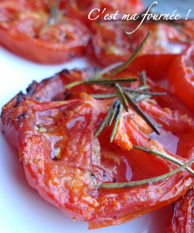 Les tomates rôties au four