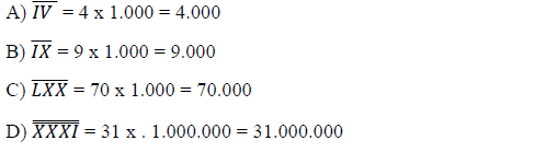 MANIA DE CALCULAR: Sistema romano de numeração e exercícios