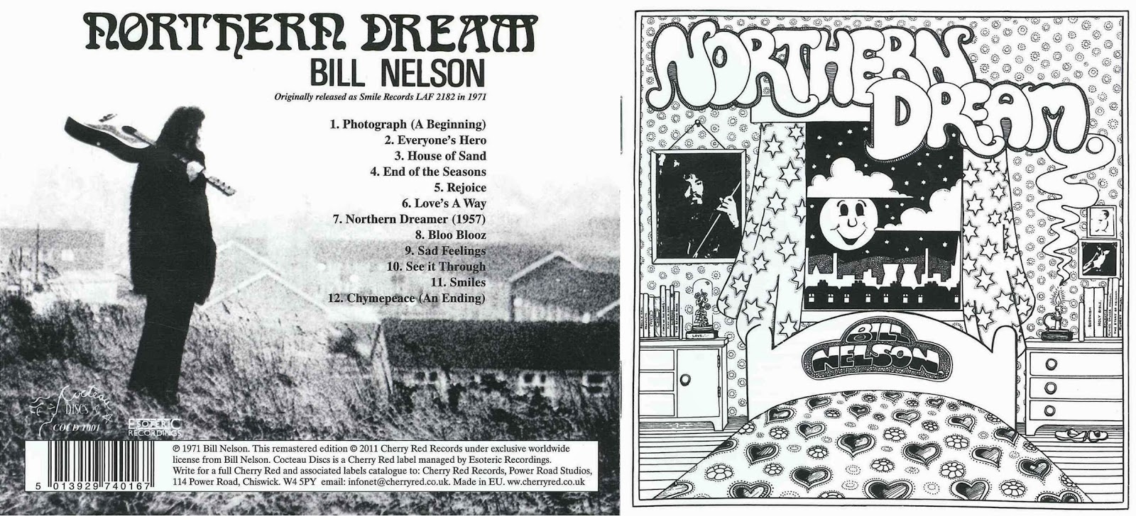 THE PRIMITIVE RHYTHMS OF: BILL NELSON - Northern Dream [UK 1971]