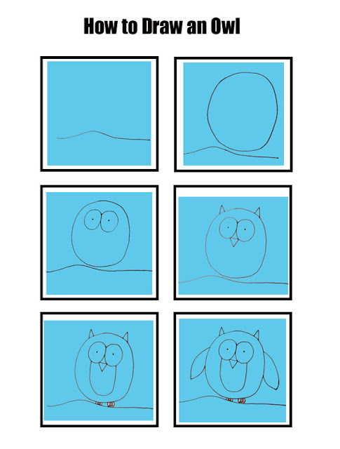 Easy Owl painting project for kids