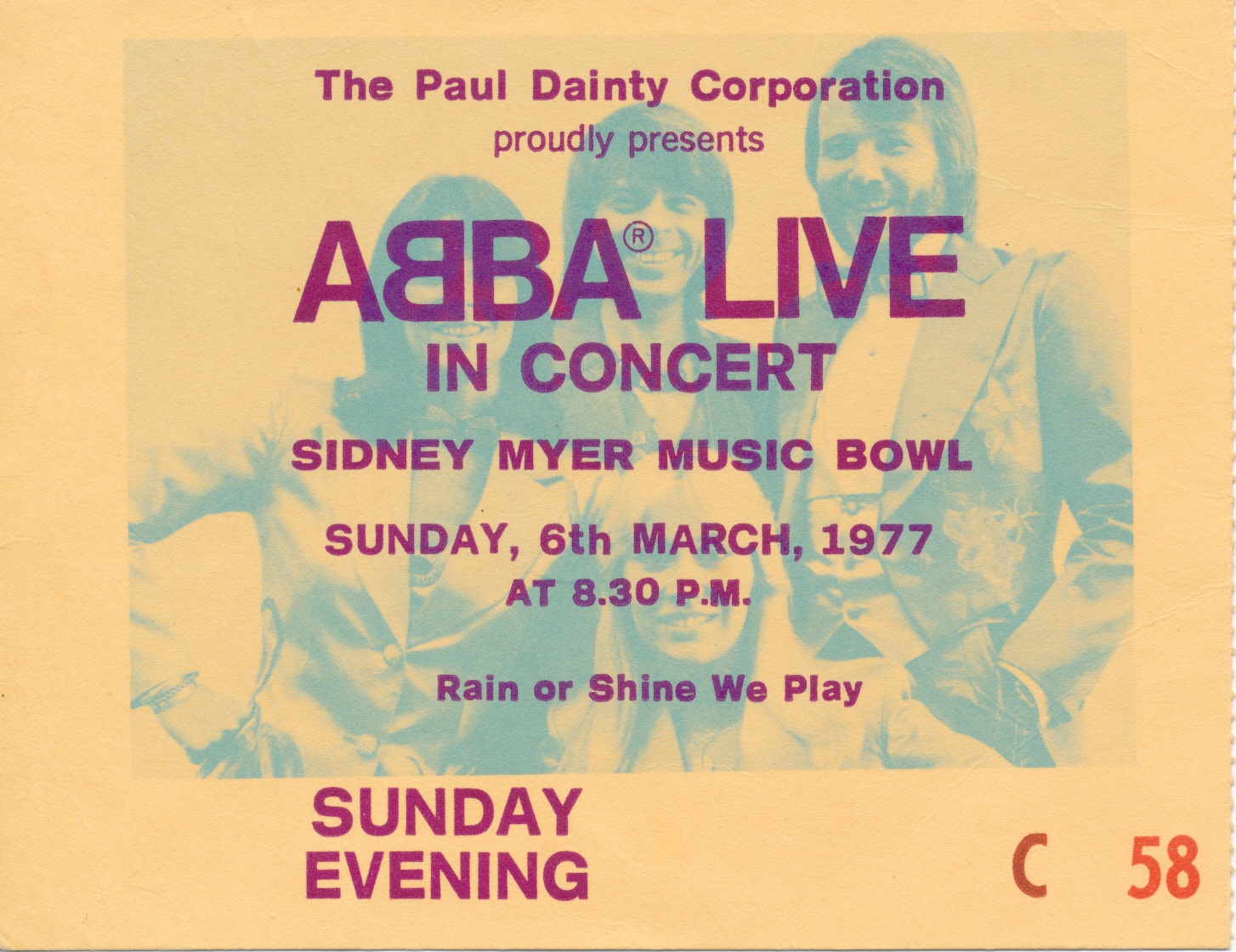 Abba Concert Tickets