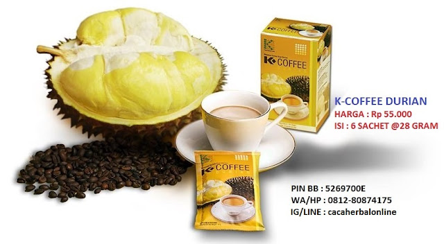 MINUMAN SEHAT BERENERGI & VITALITAS: COFFEE DURIAN