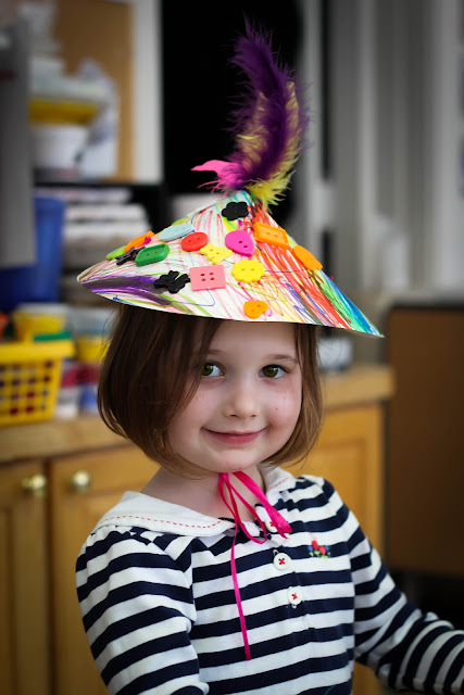 Teach Them To Fly: Making Hats in Art Class!