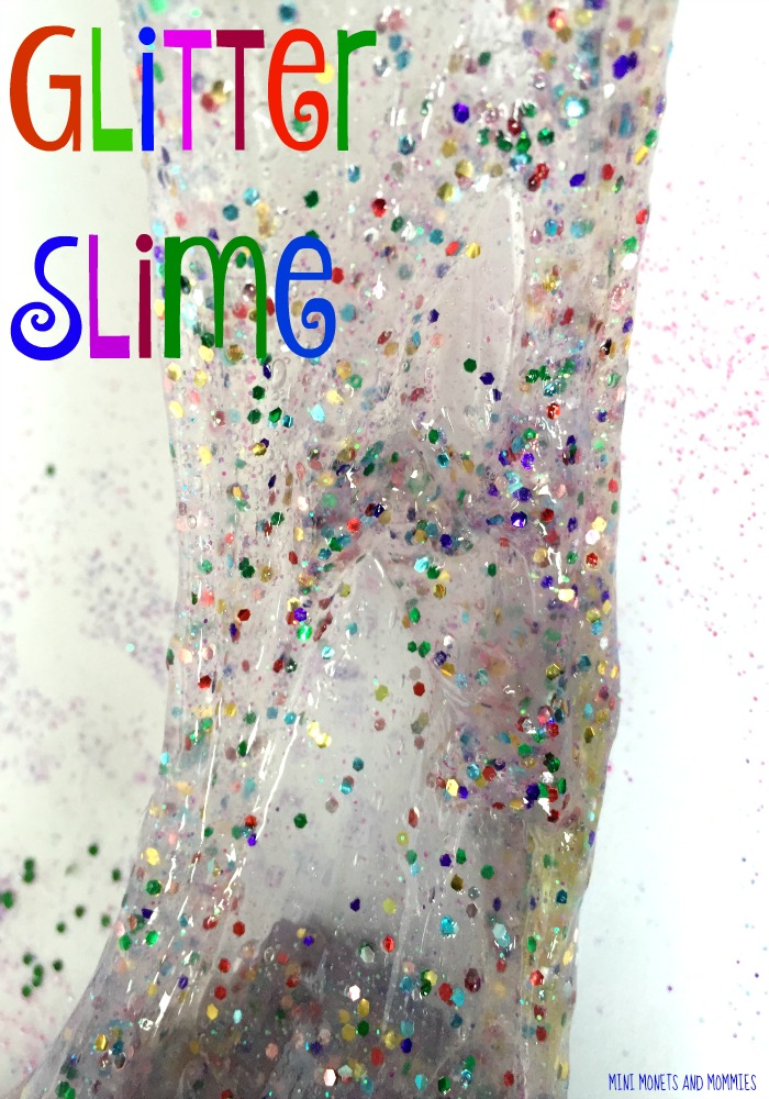 Mini Monets and Mommies: Disco Slime!