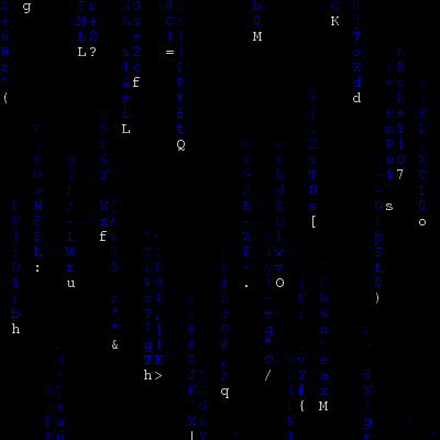 Blue Matrix Animated Gif