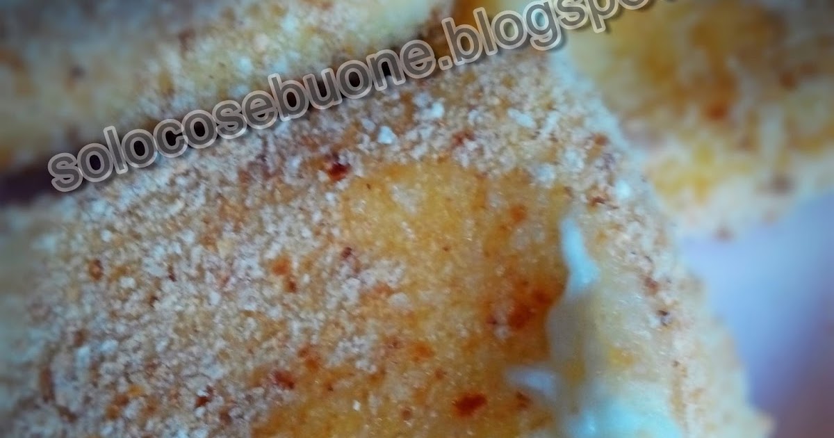 Ricette SoloCoseBuone : Formaggio impanato al forno