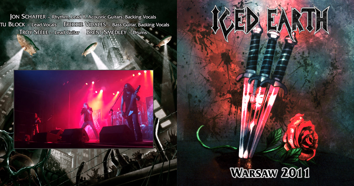 sledneck's bootleg covers: Iced Earth - Klub Stodola, Warsaw (Warszawa ...