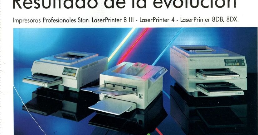 Informatica Viejuna: Star laser printers