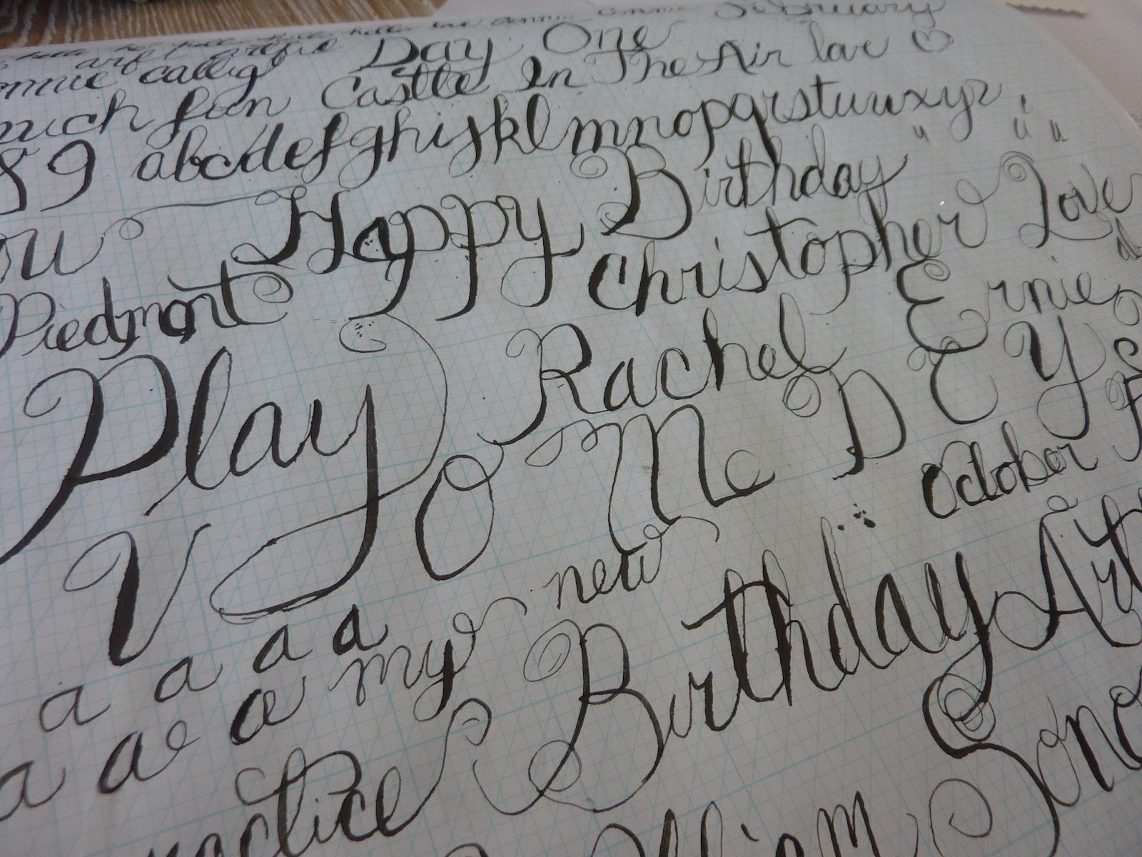 Artful Play: Learning Calligraphy